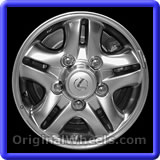 16″ x 8″ 1998-2002 Lexus LX 470 Used 5 Double Spoke Factory Alloy ...