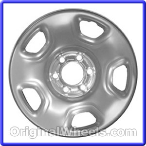 17″ Silver Steel Wheel – OriginalWheels.com