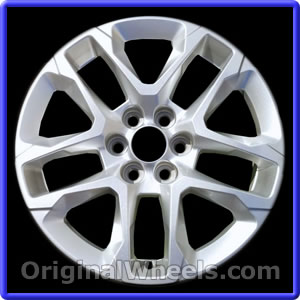 18″ x 7.5″ (AKA: 5843) 2018-2024 Chevrolet Traverse Used 10 Spoke OEM ...