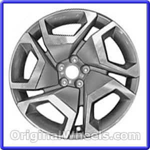 20″ Machined and Charcoal Wheel – OriginalWheels.com