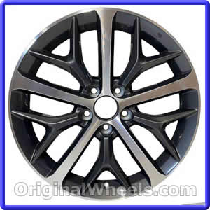 18″ Machined and Black with Smoked Clear Coat Wheel – OriginalWheels.com