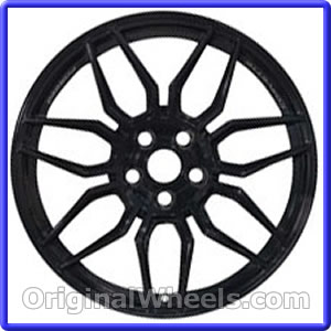 20″ x 10″ FRONT 2023 Chevrolet Corvette Black Used 14 Spoke 95580 Wheel ...